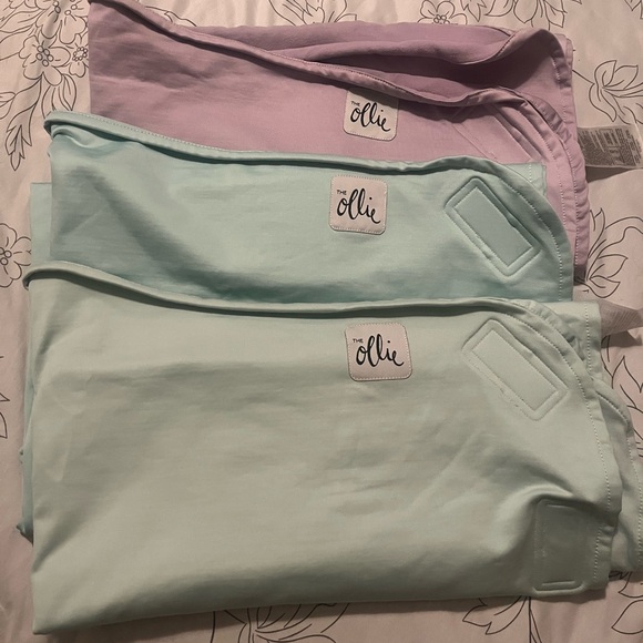The Ollie World | Other | The Ollie Swaddle Set In Pastel Colors | Poshmark